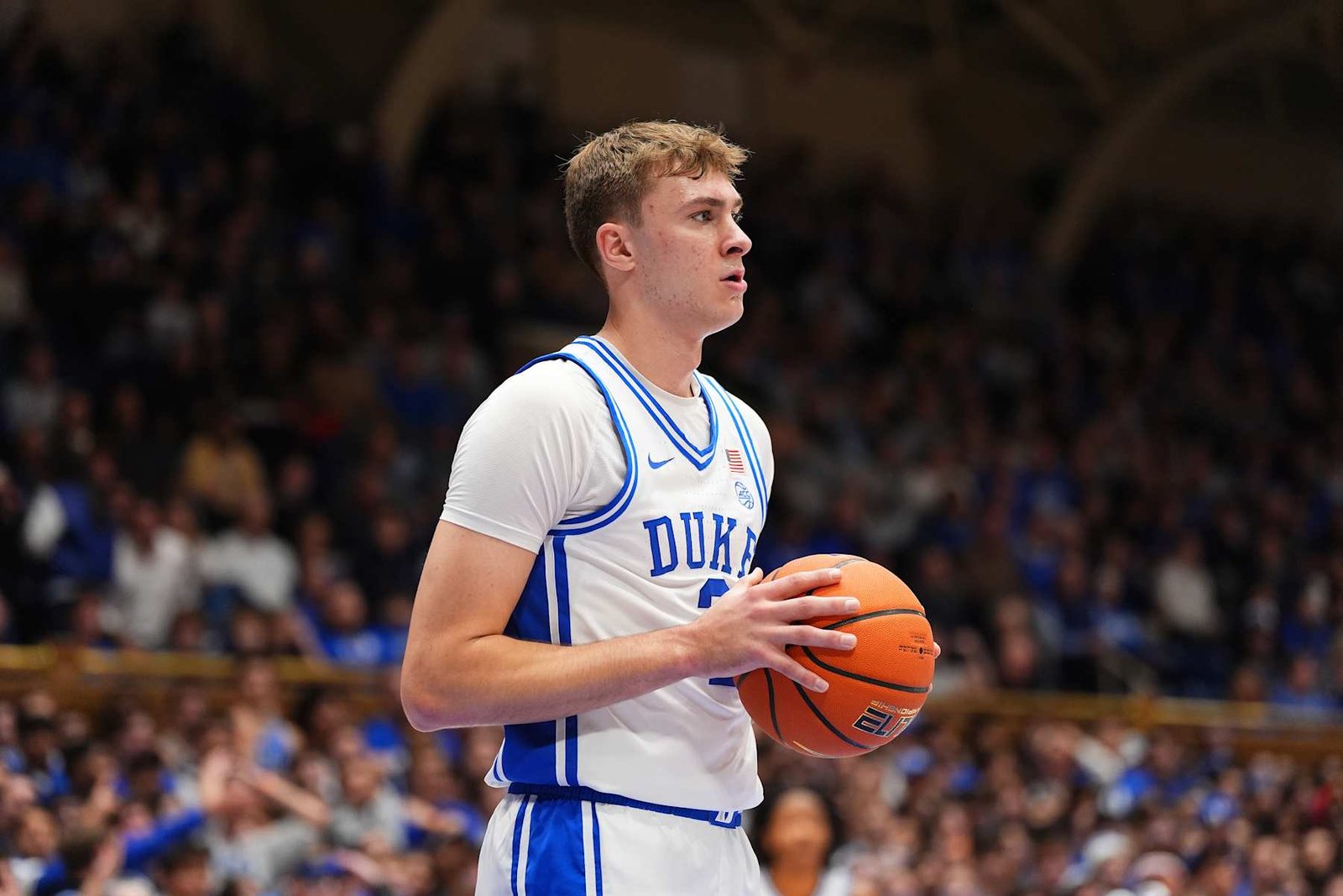 Breaking: Cooper Flagg of the Duke Blue Devils The projected pick in the 2025 NBA Draft has ...